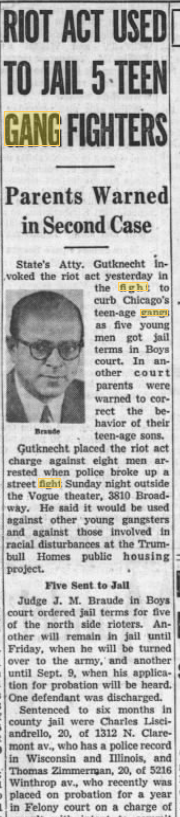 White Boys in the Hood: The Chicago Greaser - Chicago Gang History